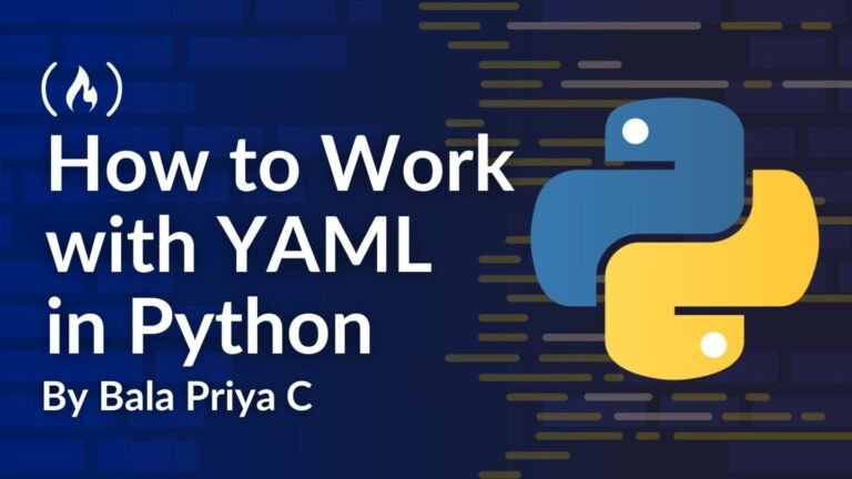 How to Work with YAML in Python – A Guide with Examples – ndup.io